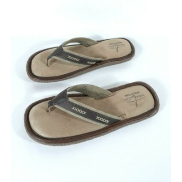 Blue Fin | Shoes | Blue Fin Thaiti Brown Mens Slip On Sandals | Poshmark